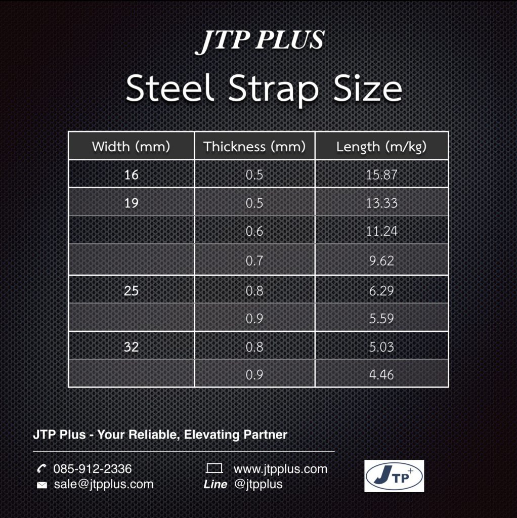 Steel Strap – JTP Plus